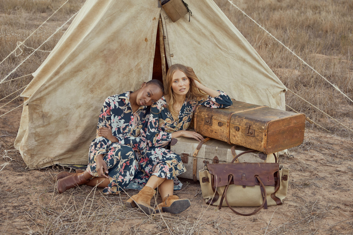 BEHIND THE SCENES ON OUR WINTER CAMPAIGN – Harlow and Summer